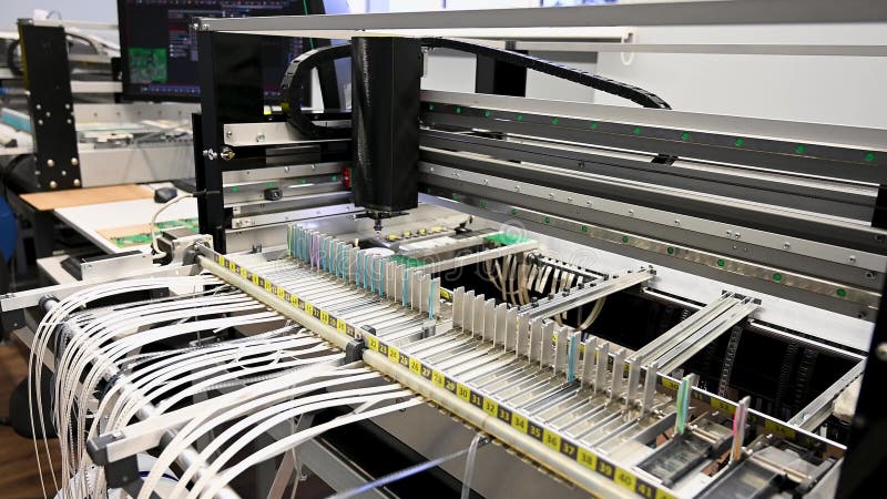 SMD Component Clamber. Surface Mount Technology Stock Footage - Video ...