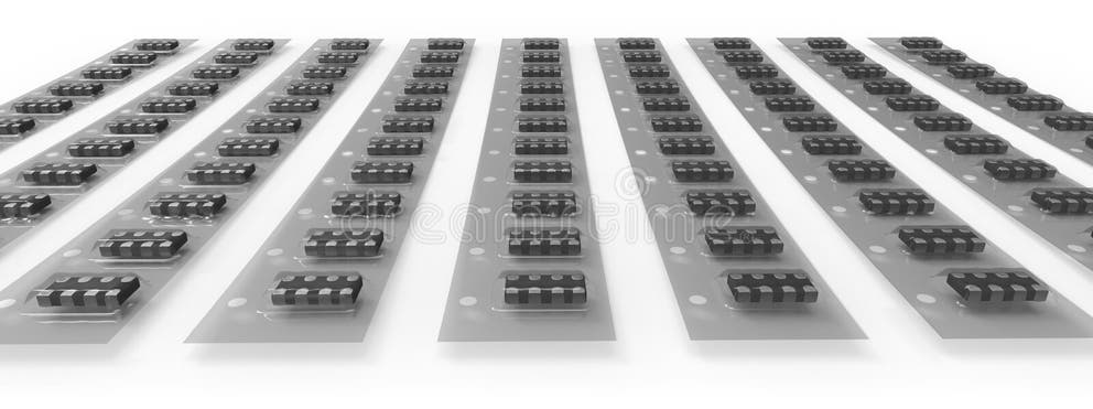 SMD electronic components stock image. Image of mount - 30326907