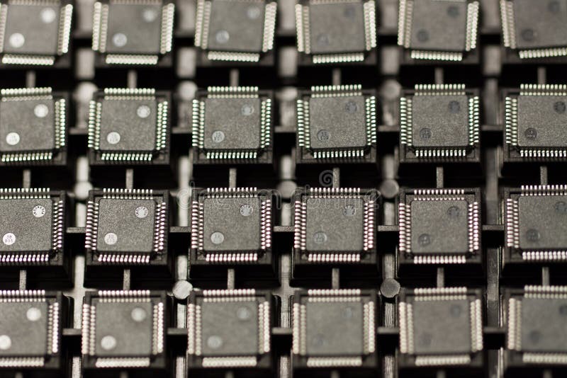 BGA Integrated Circuits stock photo. Image of integrated - 30760022