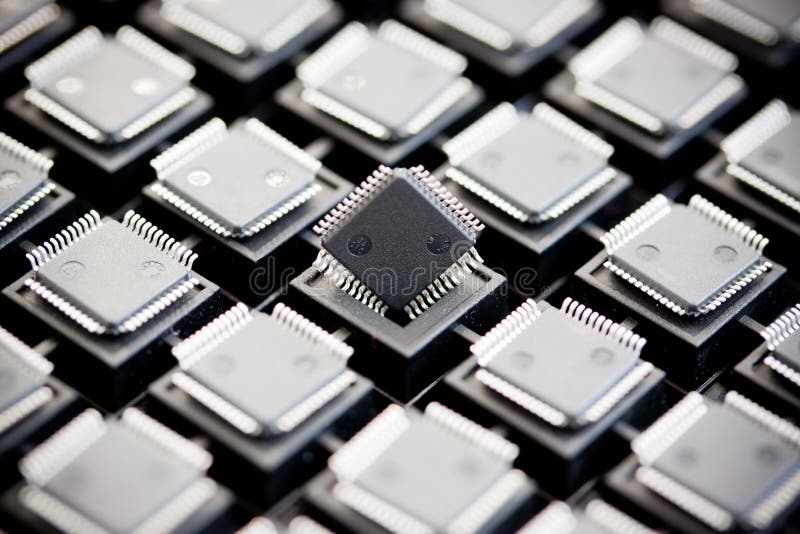 SMD integrated circuits stock photo. Image of chip, circuits - 24625002