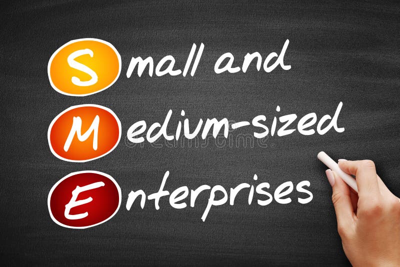 SME - Small and Medium-sized Enterprises, Acronym Business Concept on ...