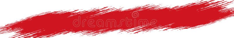 Smear of Red Paint on a White Panoramic Background Stock Vector ...