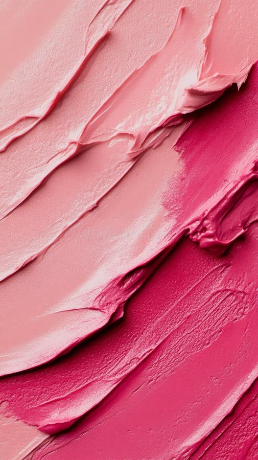 Smears of Pink and Red Lipstick Creating a Gradient Texture Stock Image ...