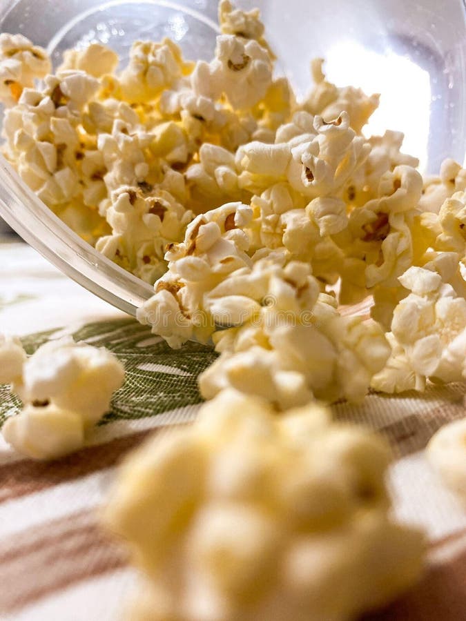 Smell of Popcorn in the Air Stock Image - Image of food, natural: 338566781