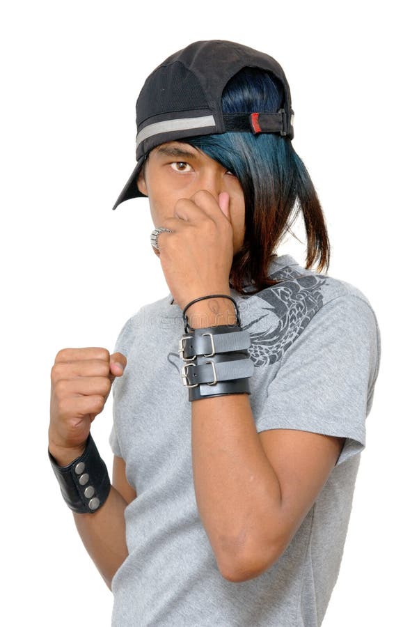 Smells fishy stock photo. Image of odor, attractive, punk - 4093216