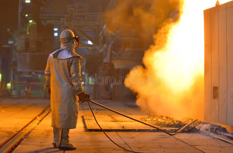 Smelting furnace stock image. Image of middle, sand, furnace - 35395139