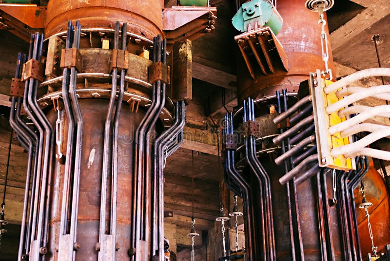 Smelting industry stock image. Image of molten, smelting - 800441