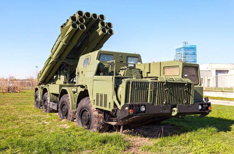Military MLRS Rocket Launcher Editorial Photography - Image of almere ...