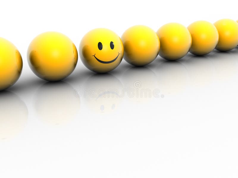 Smile stock illustration. Illustration of human, sphere - 11657676
