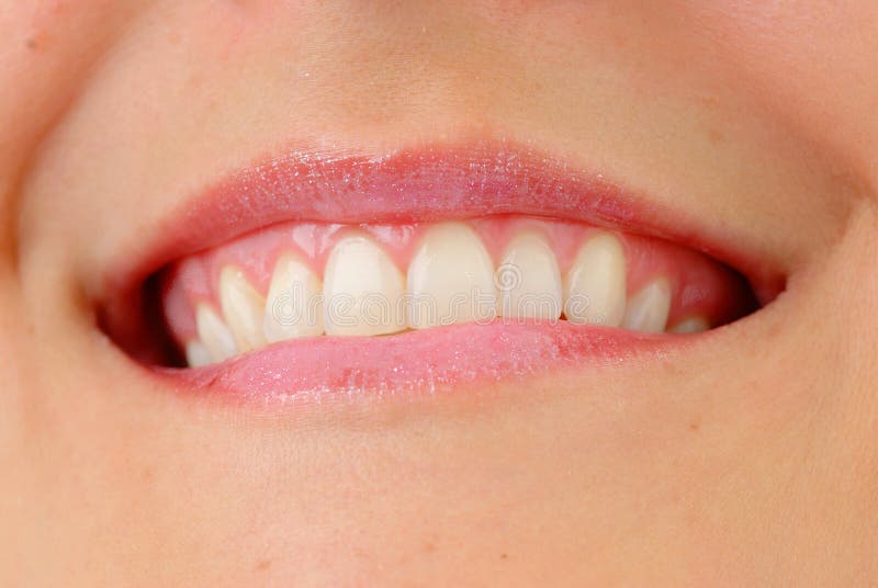 Healthy teeth closeup stock image. Image of care, face - 32381949