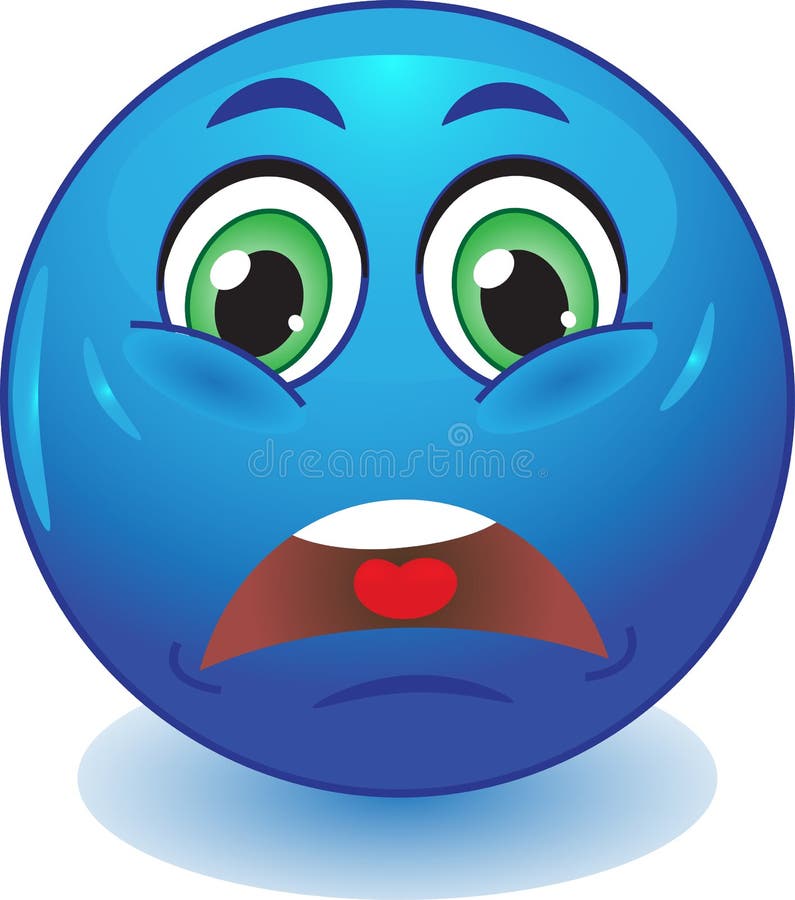 Smiley, resentment, anger stock illustration. Illustration of design ...