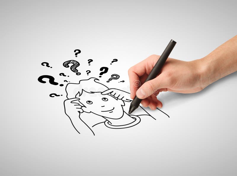 ADHD, Kid, Deficit, Attention, Hyperactivity Concept. Hand Drawn ...