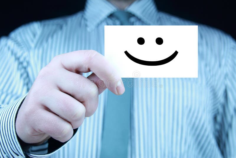 Smile - business card stock image. Image of communication - 28680067