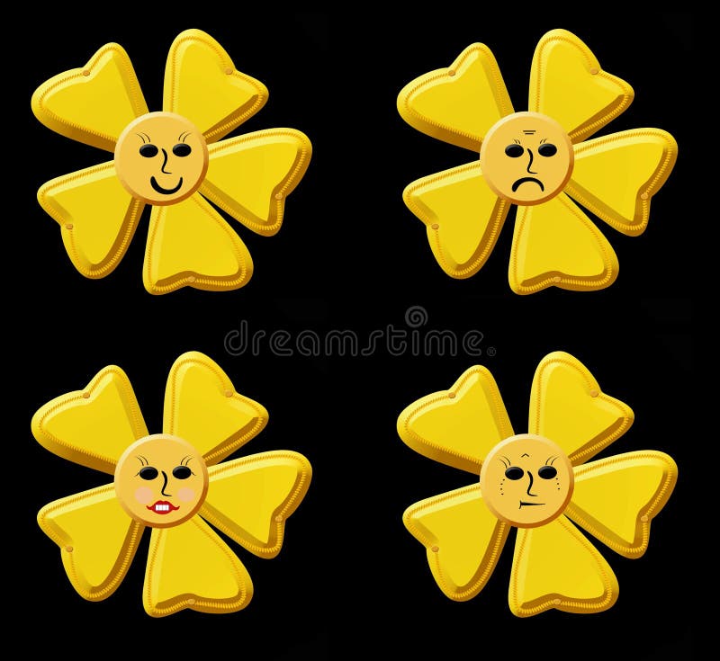 Smile buttons stock vector. Illustration of face, emoticon - 10663087