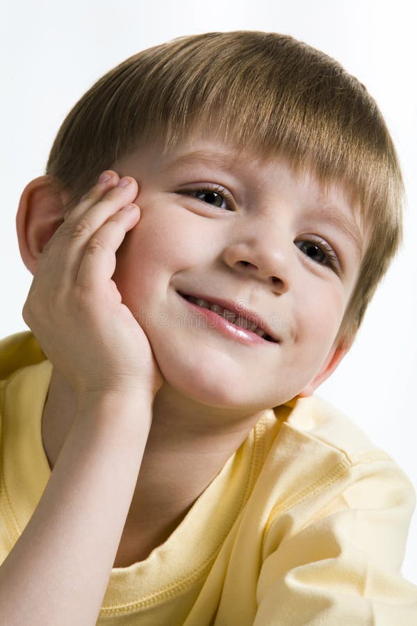 Smile of childhood stock photo. Image of beautiful, boring - 2437050
