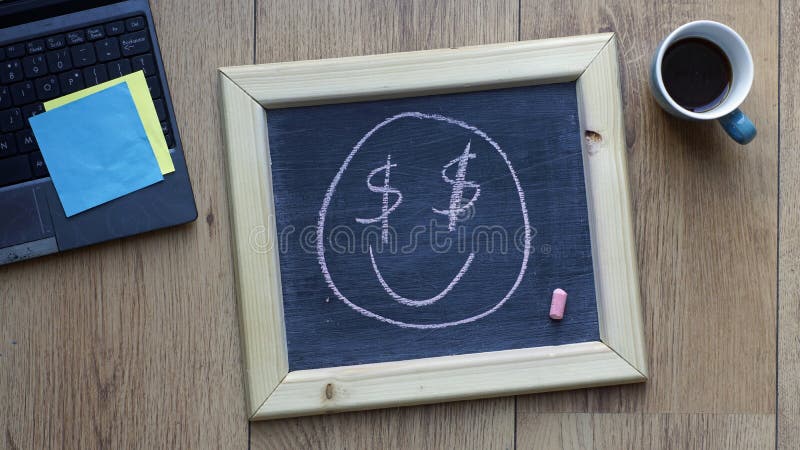 Smile and dollars stock photo. Image of bills, signs - 48977446