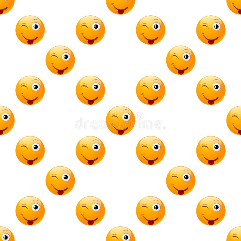 Emoji Seamless Pattern Background. Simple Yellow Emoticons. Vector ... Emoji Seamless Pattern Background. Simple Yellow Emoticons. Vector ...
