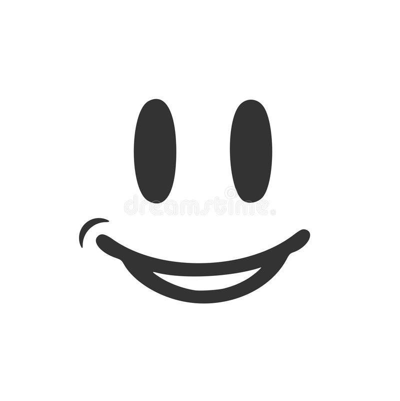 Smile face symbol stock vector. Illustration of character - 327581023