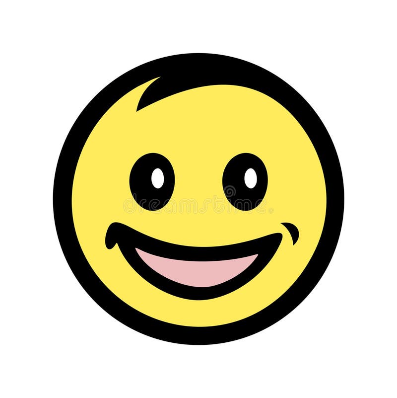 Smile face symbol stock vector. Illustration of icon - 333200963