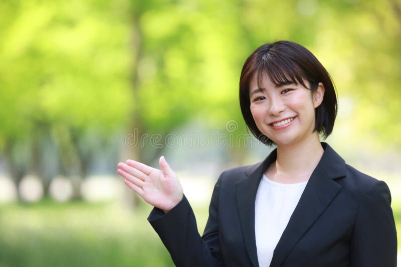 Smile female employee stock image. Image of bright, portrait - 238939649