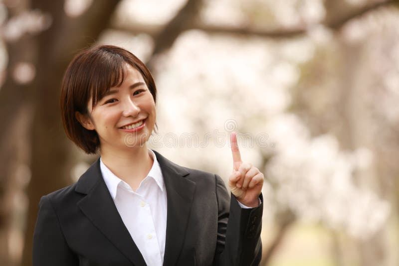 Smile female employee stock photo. Image of business - 241325950