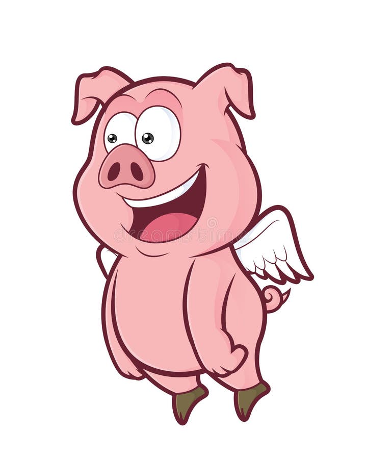 Clipart Flying Pigs