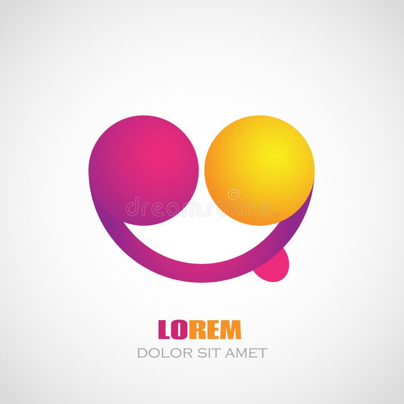 Smile icon stock vector. Illustration of background, elements - 34924300