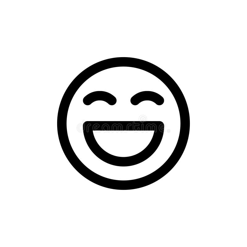 Smile Icon . Smile Emoticon Icon. Feedback Stock Vector - Illustration ...