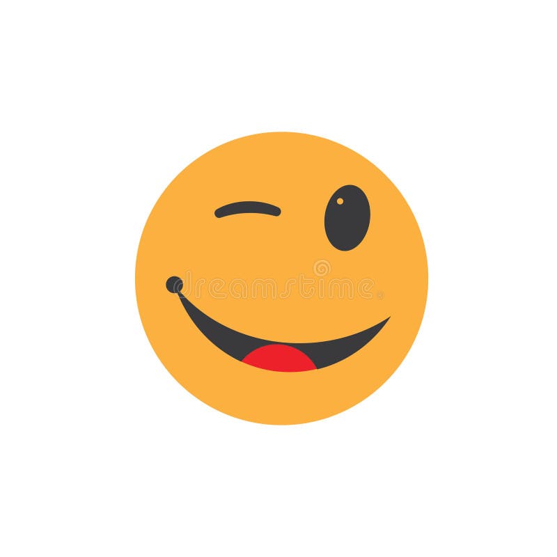 Smile Icon Emoticon Symbol Template Stock Illustration - Illustration ...