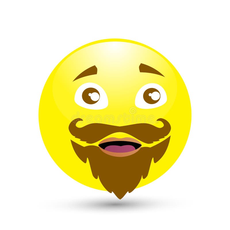 SMILE ICON. ILLUSTRATION for YOUR DESIGN. Stock Vector - Illustration ...