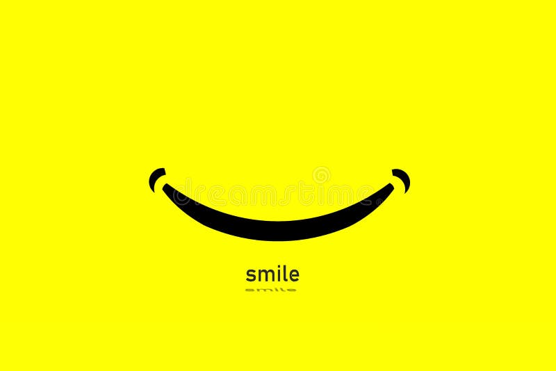 Smile Icon Logo Vector Template Design. Smile Icon Stock Illustration ...