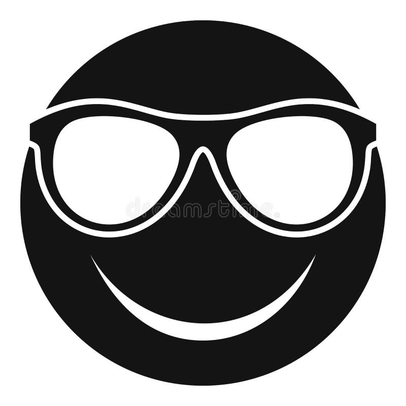 Smile icon simple stock illustration. Illustration of card - 122994049