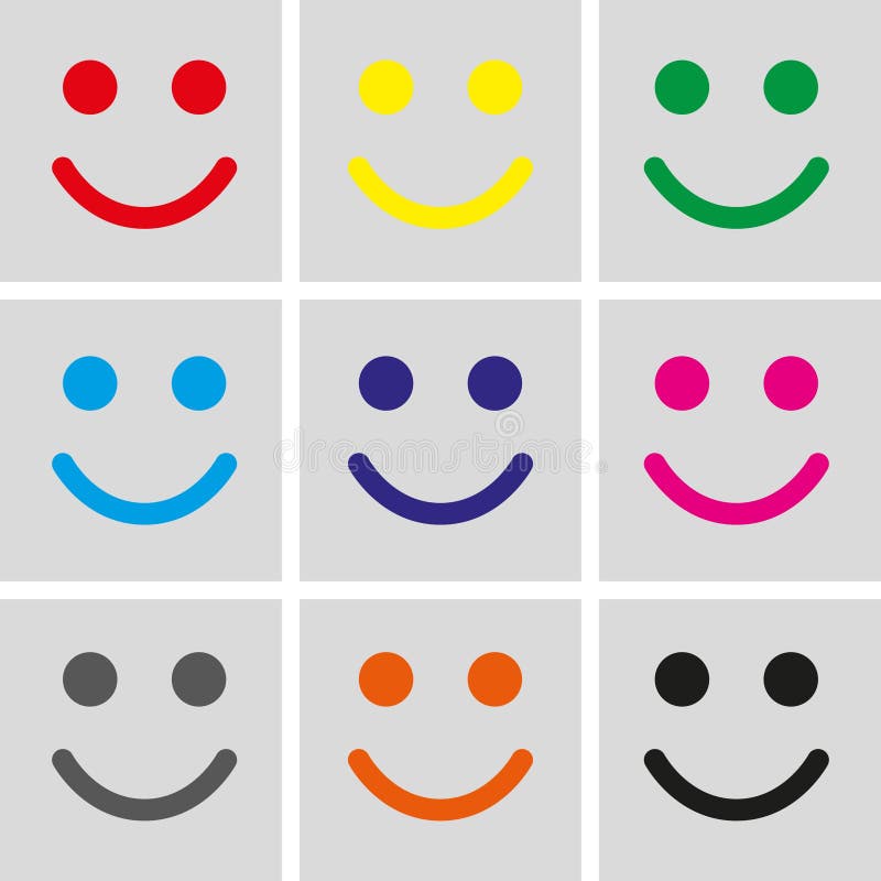 Smile Icon Stock Vector Illustration Flat Design Stock Vector ...