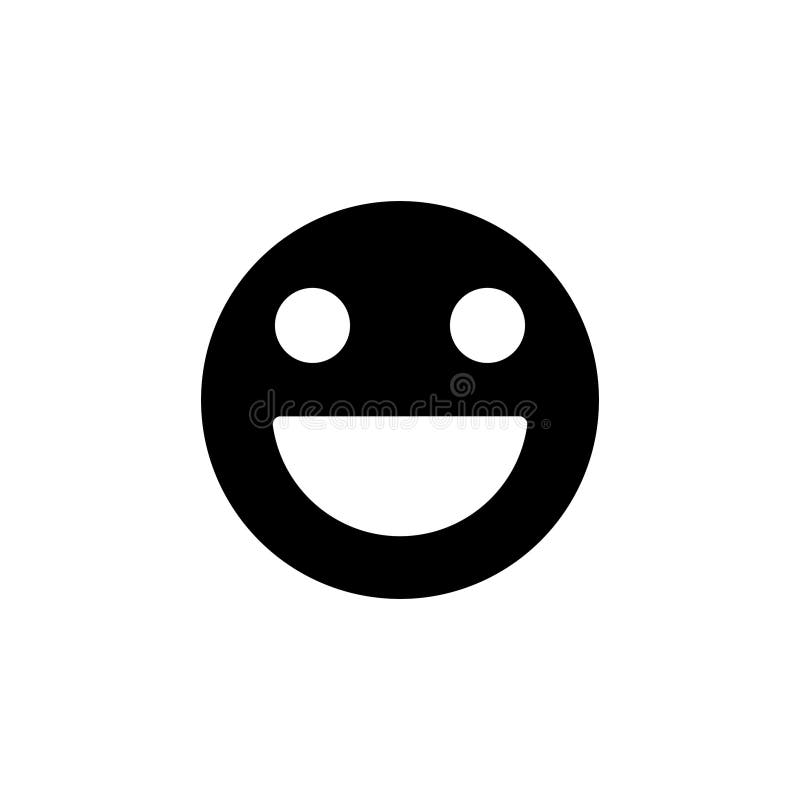 Smile Icon . Smile Emoticon Icon. Feedback Stock Vector - Illustration ...
