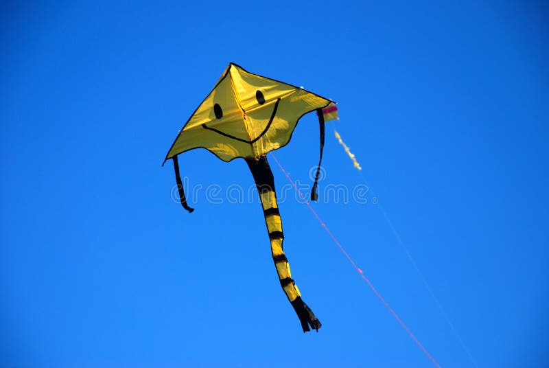Smile kite stock image. Image of motion, smile, heavens - 5720989