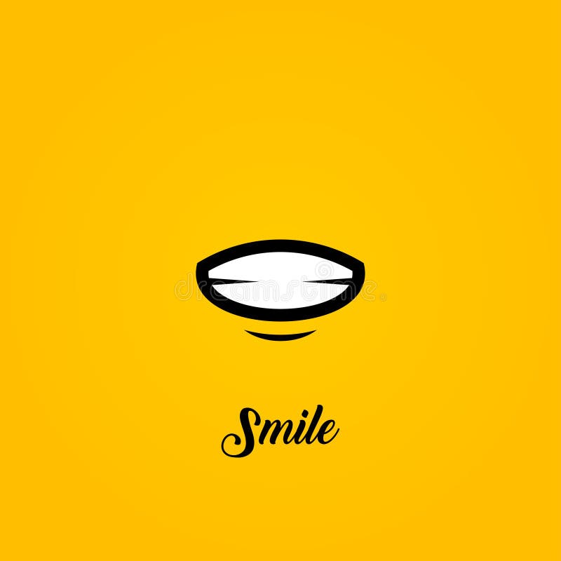 Smile Logo for Banner Design and Elegant Template Stock Vector ...