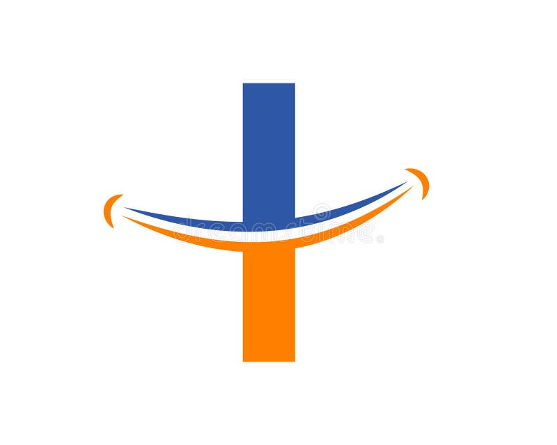 Smile Logo with I Letter Concept. Initial Letter I Happy Logo Stock ...