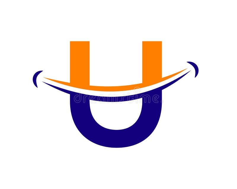 Smile Logo with U Letter Concept. Initial Letter U Happy Logo Stock ...