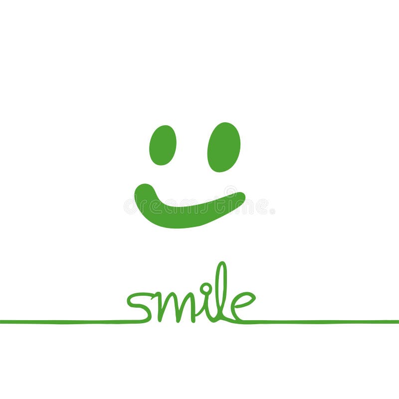 Smile message stock vector. Illustration of positive - 83726190