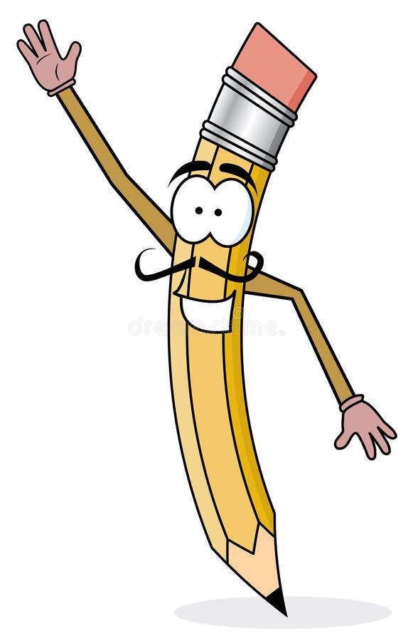 Smile pencil stock vector. Illustration of artist, concept - 20035804