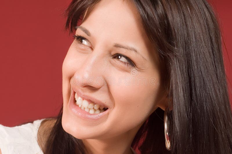 Smile portrait stock image. Image of calm, joyfulness - 2657027