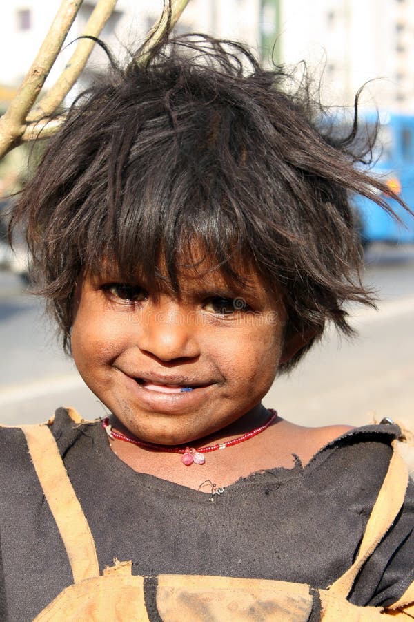 Hungry Poor Girl stock photo. Image of shappy, dirty - 21804026