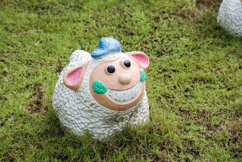 Smile sheep stock photo. Image of decorate, lamb, decoration - 59920194