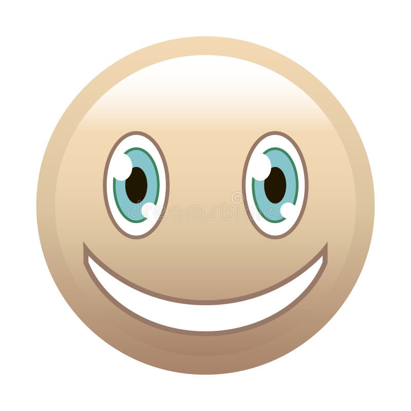 Smile skin color stock vector. Illustration of skin, head - 71968635