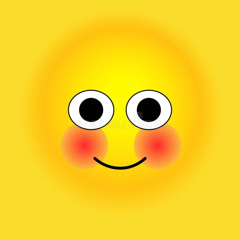 Smile, Stickers with Emotions Stock Vector - Illustration of female ...