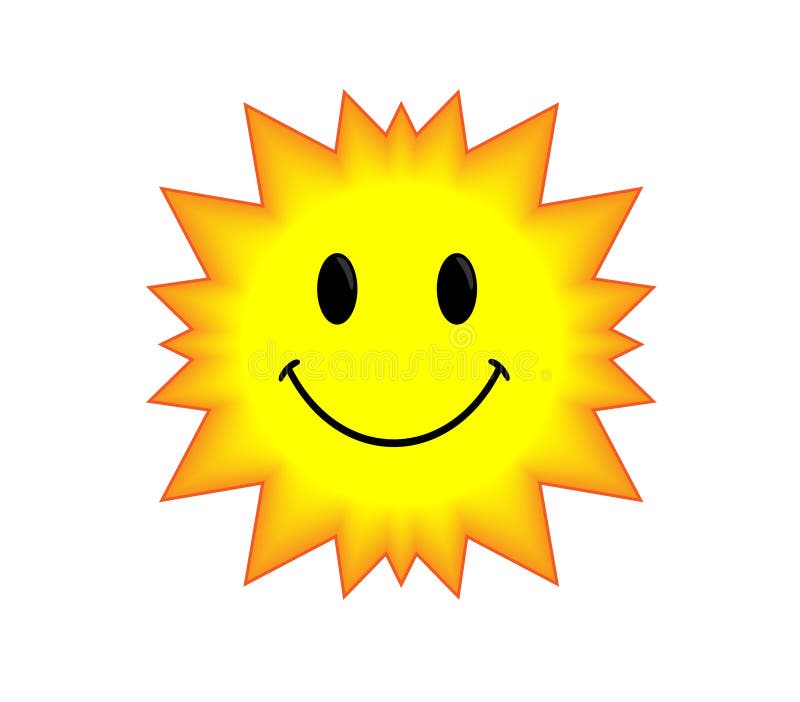 Cute Smiling Sun - Vectorial Stock Vector - Illustration of happy ...