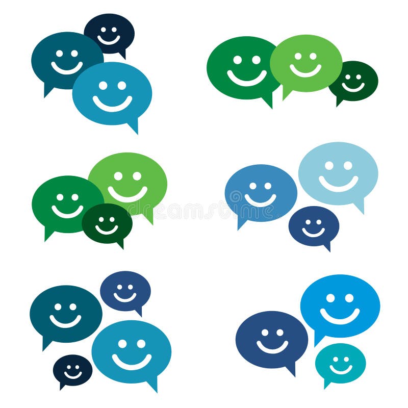 Smile talking bubble stock vector. Illustration of graphic - 118934376