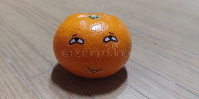 Smile tangerine stock image. Image of smile, tangerine - 124837441