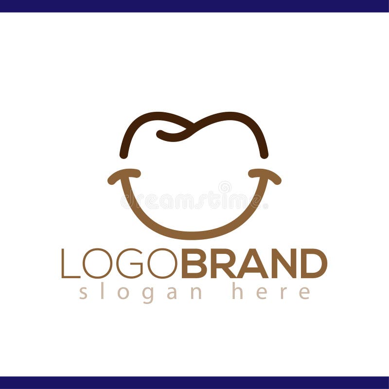 Smile Tooth Dental Logo Vector Icon Template Stock Vector ...