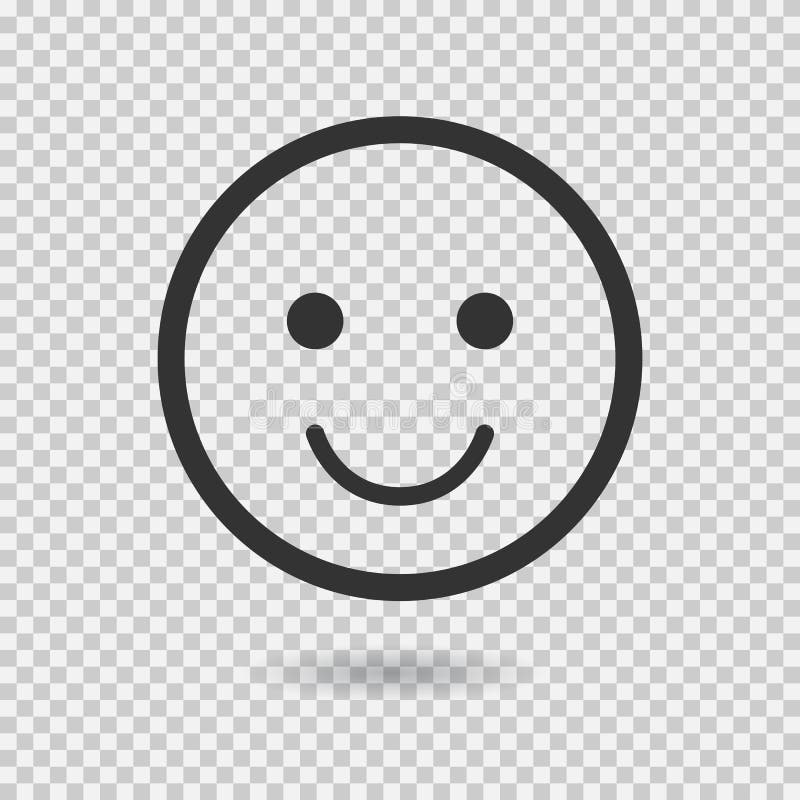 Smile Vector Icon. Emoji. Emoticon. Flat Face Stock Vector ...